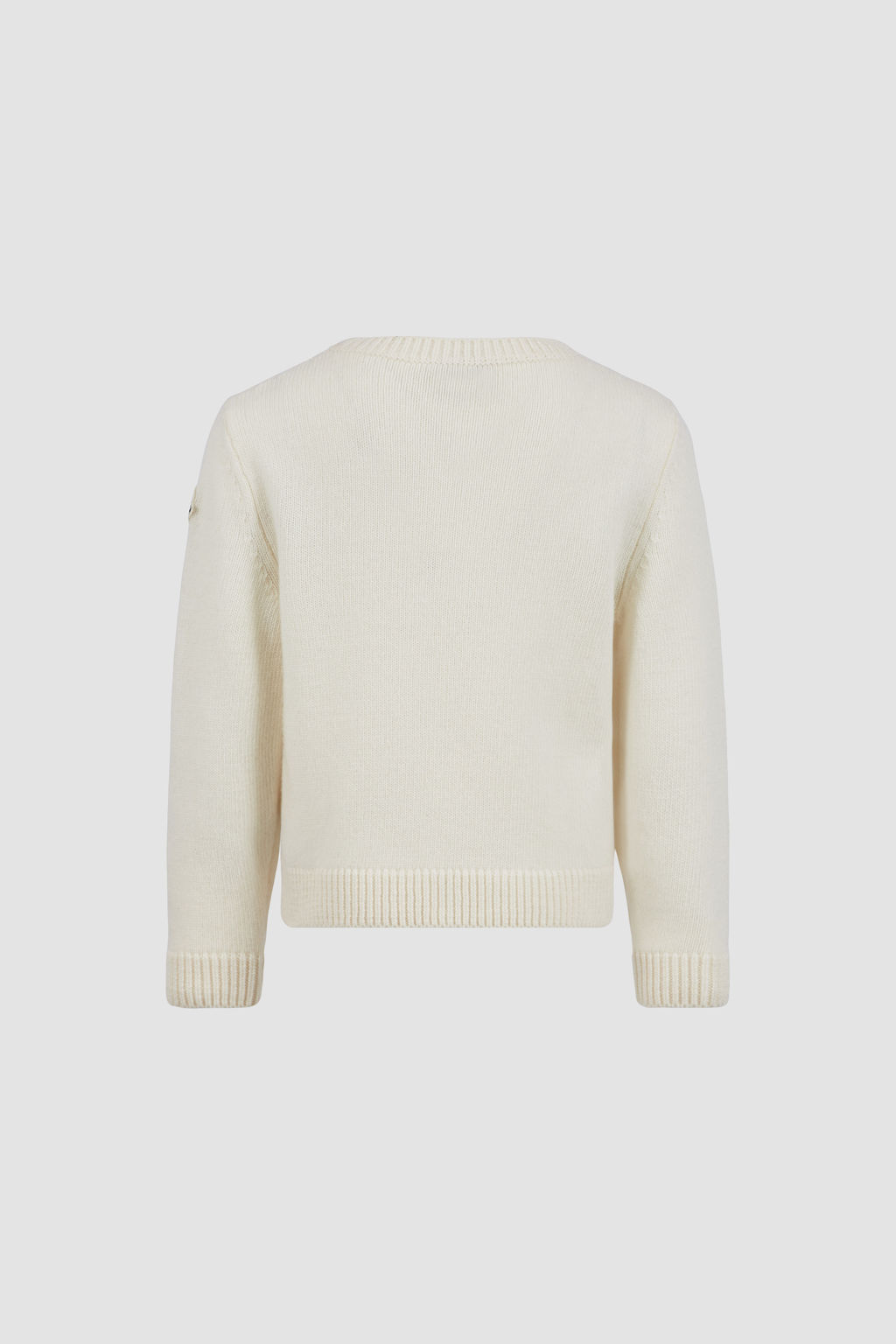 White Embroidered Logo Wool & Cashmere Jumper - Sweatshirts & Knitwear ...
