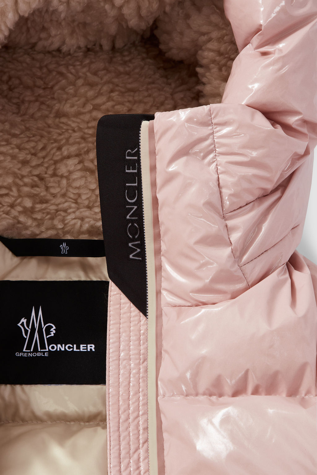 Light Pink Auron Down Jacket - Down Jackets & Vests for Children | Moncler NL