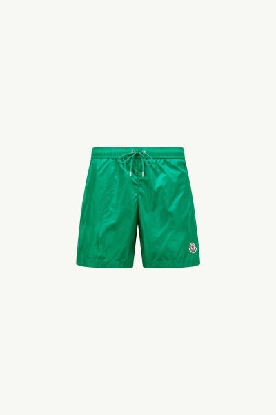 Moncler khaki swim shorts store