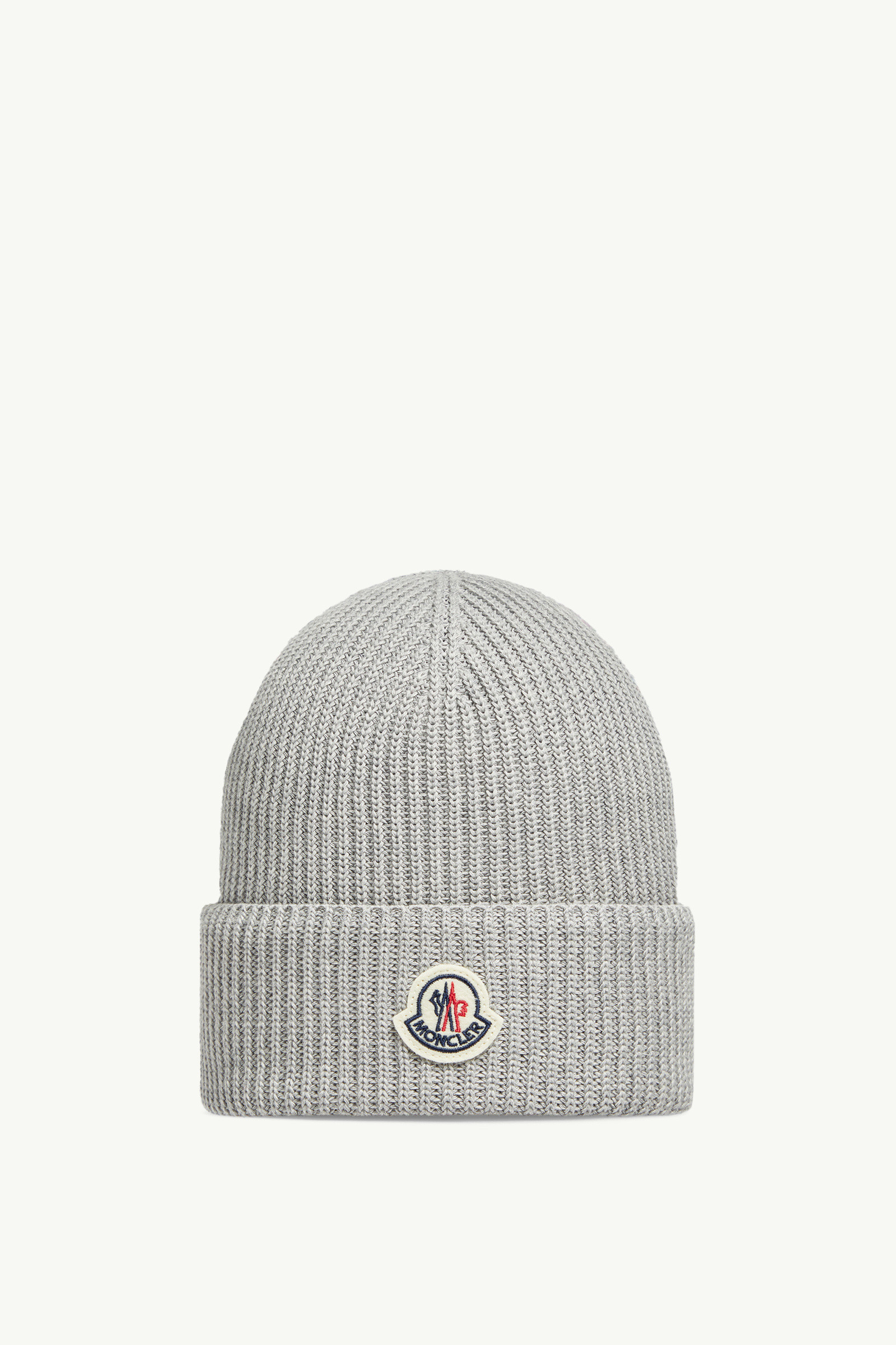 Grey Cotton Beanie - Hats & Beanies for Men | Moncler US Grey Cotton Beanie - Hats & Beanies for Men | Moncler US